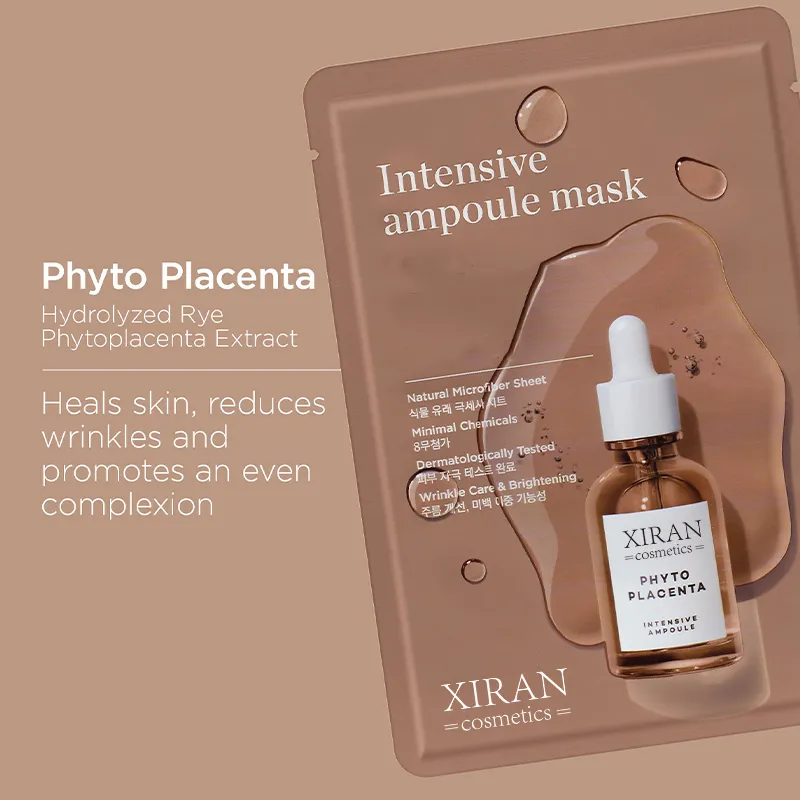 Skin Whitening Korean Facial Mask Sheet Custom Private Label Wholesale