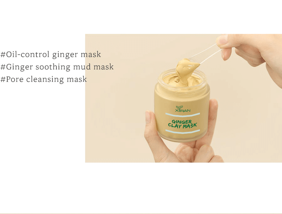 Private Label Organic Kaolin Bentonite Ginger Clay Mask