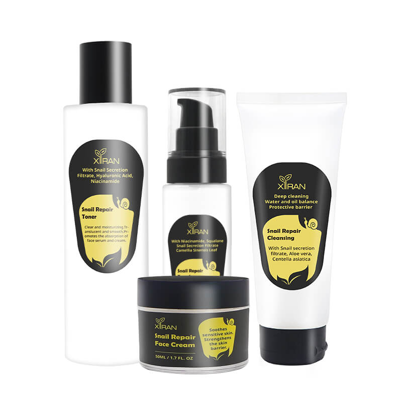 Private Label Manufacturers Custom Snail Mucin Skin Care Set